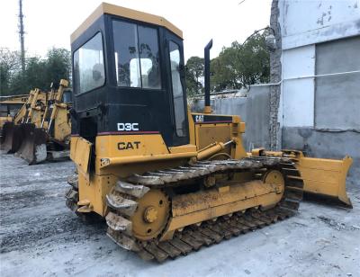 China Gebruikte Cat Bulldozer D3c met Piramide volgt de Tweedehandse Goede Prijs van de Kruippakjetractor D3c D4c Te koop