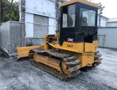 China Gebruikte Cat Bulldozer D3c met Piramide volgt de Tweedehandse Goede Prijs van de Kruippakjetractor D3c D4c Te koop