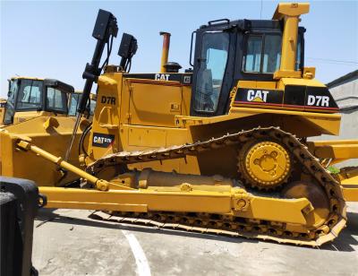 Cina Bulldozer utilizzato con la vendita calda dello scarificatore, trattore a cingoli di seconda mano di Caterpillar D7r D7h D8r D6r D9r del gatto D7r nel prezzo basso di riserva in vendita