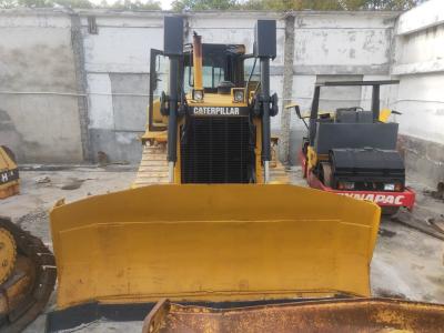 Cina Cat Bulldozer usata D7r fatta nell'alta qualità del Giappone, bulldozer di seconda mano Caterpillar D7r D7h D6h D6r D8r della pista sulla vendita in vendita