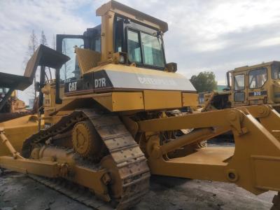 Cina Bulldozer utilizzato del gatto D7r nella buona prestazione, vendita calda di manutenzione di Caterpillar del cingolo del trattore buono di seconda mano del bulldozer D7r D6r D7h D6h D8r in vendita