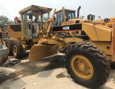 China Gato de alta qualidade usado 140K do graduador do motor da construção de estradas, graduador eficaz 140K de Caterpillar à venda