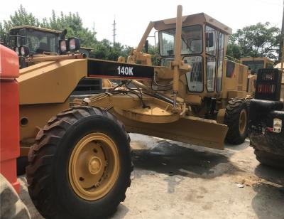 China Gato de alta qualidade usado 140K do graduador do motor da construção de estradas, graduador eficaz 140K de Caterpillar à venda