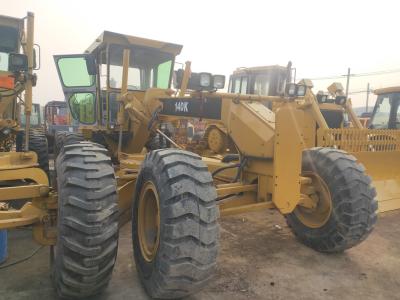 Cina Gatto usato 140K, efficace selezionatore 140K del selezionatore del motore della costruzione di strade di alta qualità di Caterpillar con la vendita calda dei pezzi di ricambio liberi in vendita