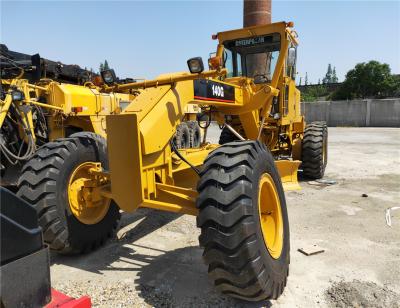 Cina Usato Caterpillar Motor Grader 140g, Usato Buone condizioni Alta efficienza Grader Cat 140g Vendita calda in vendita