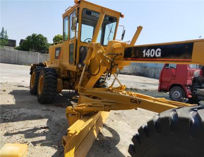 Cina Usato Caterpillar Motor Grader 140g, Usato Buone condizioni Alta efficienza Grader Cat 140g Vendita calda in vendita