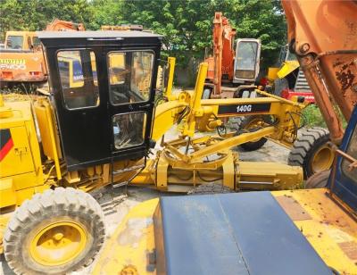 China Motoniveladora Caterpillar usada 140g, segunda mão, em bom estado, motoniveladora de alta eficiência Cat 140g em promoção à venda