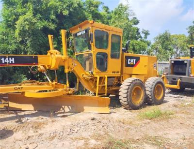 Cina Motorgrader Caterpillar usato 14h, Grader Cat 14h ad alta efficienza di seconda mano in buone condizioni in promozione in vendita