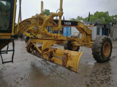 Cina Usato 100% originale Caterpillar Motor Grader 140h, usato Buone condizioni Cat 140h Grader in promozione in vendita
