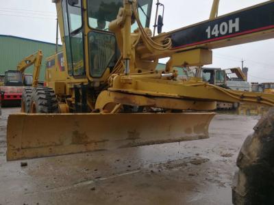 Cina Usato 100% originale Caterpillar Motor Grader 140h, usato Buone condizioni Cat 140h Grader in promozione in vendita