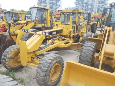 China Motoniveladora Caterpillar usada 140h, equipo de construcción en buenas condiciones de segunda mano Motoniveladora Cat 140h en promoción en venta