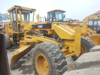 China Gebruikt Japan maakte Caterpillar-Motornivelleermachine 140h, de Tweedehandse Goede Nivelleermachine van de Voorwaardenkat 140h op Bevordering Te koop