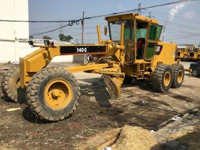 China Cat Grader usada 140g na condição de trabalho perfeita com preço razoável. Graduador de segunda mão 140g 140h 140K do motor de Caterpillar na venda quente das boas condições à venda