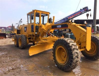 Cina Cat Road Machine Motor Grader usata 140h con la prestazione perfetta, Caterpillar originale 140h sulla promozione in vendita