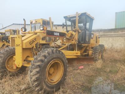 China Funcionamiento maravilloso usado original del graduador 140K de Caterpillar, Cat Motor Grader 140h, 140g en la promoción en venta
