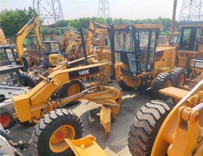 China Gebruikte Caterpillar 140K Motorgrader met 1 jaar garantie, Cat Grader 140g, 140u, 12u, 14u Hoog rendement maar lage prijs voor Afrikaanse markt Te koop