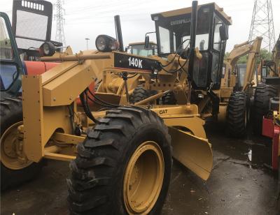 China Gebruikte Origin Cat 140K Motorgrader in promotie, Caterpillar Grader 140h 140g 120h, 120g te koop Te koop