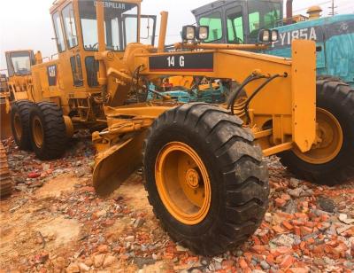 China Tweedehandse Motorrang Caterpillar 14G met een Lage Prijs maar Goede Voorwaarde, Gebruikte Bovenkant 1 Merk Cat Grader 14G, de Hete Verkoop van 140g Te koop