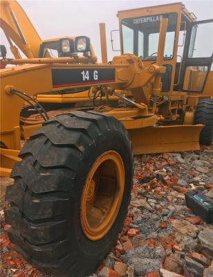 China Tweedehandse Motorrang Caterpillar 14G met een Lage Prijs maar Goede Voorwaarde, Gebruikte Bovenkant 1 Merk Cat Grader 14G, de Hete Verkoop van 140g Te koop