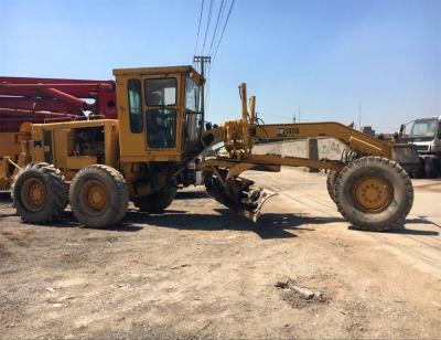 China Gebruikte originele Caterpillar motorgrader in promotie 1 jaar garantie en gratis reserveonderdelen, tweedehands Cat grader 140h, 14G, 12g 14h Hot Sale Te koop