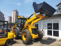 China Used Original Jcb 4cx with Telescopic Boom Secondhand Backhoe Loader with Extendable Arm for sale