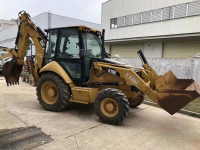 Китай Используемый затяжелитель 416e Backhoe гусеницы в идеальных условиях труда с умеренной ценой. Перекупной затяжелитель 416e Backhoe кота, 420f для продажи. продается