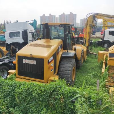Cina Il gatto originale di seconda mano 966h della macchina di Front Loader 23t ha utilizzato il caricatore della ruota fatto in U.S.A. su vendita in vendita
