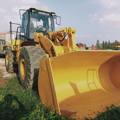 中国 中古の前部積込み機の元の猫966gは米国で作られた車輪の積込み機23t Equiprmntを使用した 販売のため