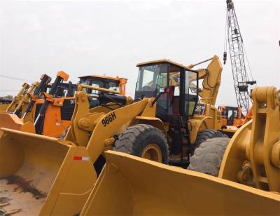 Cina Buona qualità popolare usata Cat Wheel Loader 966h, di seconda mano 23 Ton Heavy Front End Loader Caterpillar 966h Payloader del caricatore sulla promozione in vendita