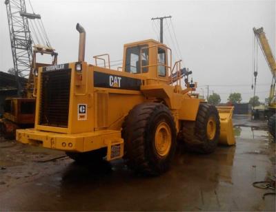 China Pá carregadeira de roda Caterpillar 980f usada de alta qualidade, segunda mão, baixo preço, pá carregadeira frontal média Caterpillar 980f à venda à venda