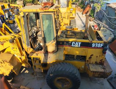 Cina Alta qualità usata Cat Wheel Loader 938f, prezzo basso di seconda mano Front End Loader Caterpillar medio 938f di originale di 100% sulla vendita in vendita