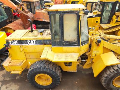 Cina Caricatore gommato per gatti di alta qualità di origine giapponese 938f usato, caricatore frontale medio di prezzo basso di seconda mano Caterpillar 938f in vendita in vendita