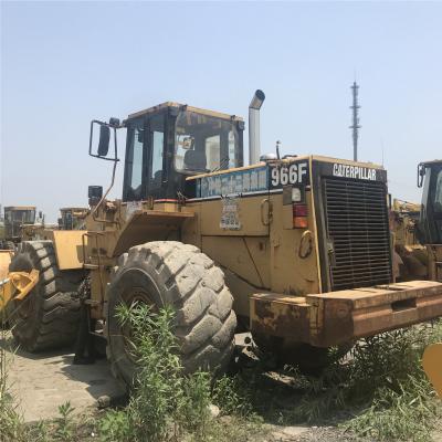 Cina Alta qualità usata Cat Wheel Loader 966f, di seconda mano 100% Front End Loader Caterpillar medio originale 966f da vendere in vendita