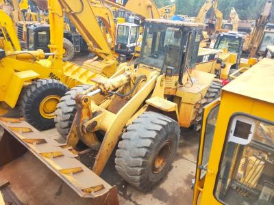 Cina Caricatore gommato Cat usato di alta qualità 966f, caricatore frontale medio originale al 100% di seconda mano Caterpillar 966f in promozione in vendita