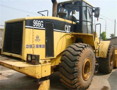 Cina Caricatore gommato Cat originale di alta qualità al 100% usato 966g, caricatore frontale medio da 23 tonnellate di seconda mano Caterpillar 966g in promozione in vendita