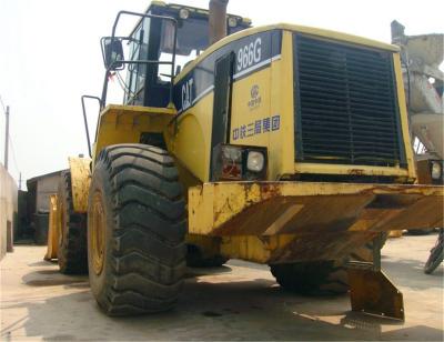 中国 使用された100%の原物良質猫の車輪の積込み機966gの中古で23トンの昇進の中型の前部分積込み機の幼虫966g 販売のため