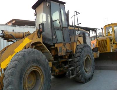 中国 使用された100%の原物良質猫の車輪の積込み機966gの中古で23トンの昇進の中型の前部分積込み機の幼虫966g 販売のため