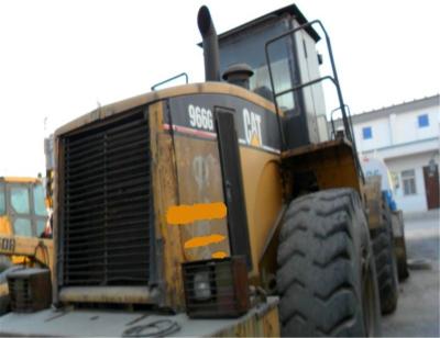 中国 使用された100%の原物良質猫の車輪の積込み機966gの中古で23トンの昇進の中型の前部分積込み機の幼虫966g 販売のため
