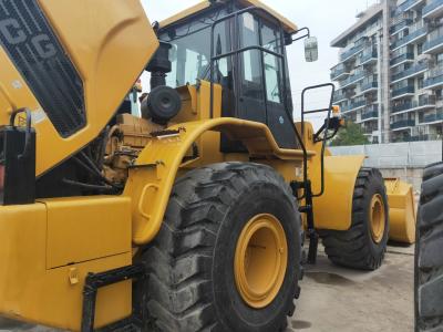 中国 使用された良質猫の車輪の積込み機966hの中古で23トンの昇進の重い前部分積込み機の幼虫966h 販売のため