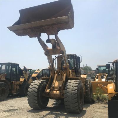 中国 驚かせる価格の完全な働く状態の使用された幼虫966fの車輪の積込み機。中古猫の車輪の積込み機936e、936L、938f、販売の938g。 販売のため