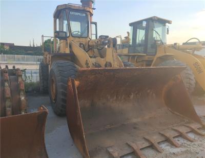 中国 驚かせる価格の優秀な働く状態の使用された幼虫966Dの車輪の積込み機。中古猫の車輪の積込み機936e、936L、938f、販売の938g。 販売のため
