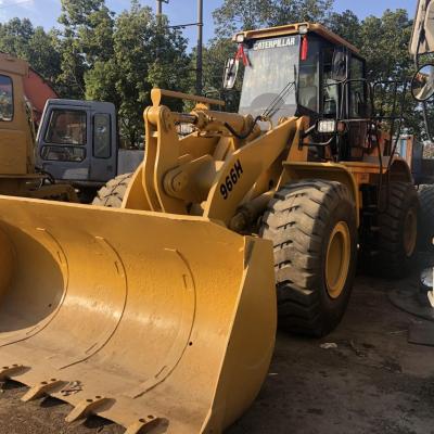 中国 すばらしい価格の優秀な働く状態の使用された90%の真新しい幼虫966hの車輪の積込み機。中古猫の車輪の積込み機966c、966f、販売の966g。 販売のため