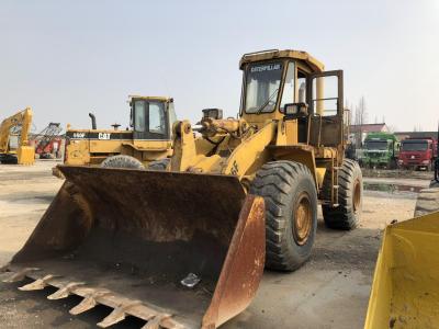 中国 驚かせる価格の完全な働く状態の使用された幼虫966fの車輪の積込み機。中古猫の車輪の積込み機966c、966g、966h、販売の980g。 販売のため