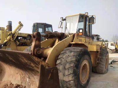 中国 適正価格の完全な働く状態の使用された幼虫966fの車輪の積込み機。中古猫の車輪の積込み機966c、966g、販売の966h。 販売のため