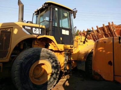 中国 適正価格の完全な働く状態の使用された幼虫950hの車輪の積込み機。中古猫の車輪の積込み機950e、販売の950f。 販売のため