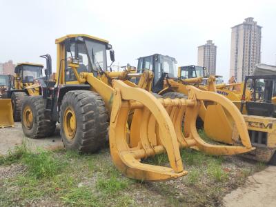 中国 販売のフォークを持つ使用された元の22トンのフォークの積込み機小松Wa470 販売のため