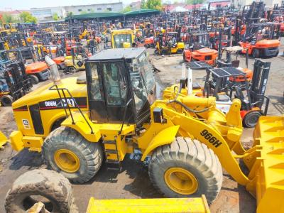 Cina Usato Origin Japan Cat 23 Ton Loader 966h in vendita, caricatore frontale Caterpillar di buona qualità usato 966h 950h 980h con pezzi di ricambio gratuiti in promozione in vendita