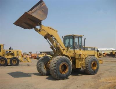 Cina Origin USA Caricatore frontale da 20 tonnellate Cat 966f, pala gommata Caterpillar di alta qualità 966f 966e 966g 966h in magazzino con 1 anno di garanzia in vendita in vendita