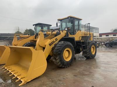 中国 使用された猫エンジンの車輪の積込み機Sdlg LG956の中古の積載量1年の保証との5トンの中国のブランドのSdlgの前部積込み機LG956 LG936 販売のため