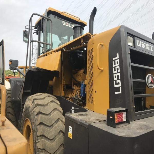 Quality Earth-Moving Machine Sdlg Wheel Loader LG956, Used 2018 Good Condition Chinese for sale